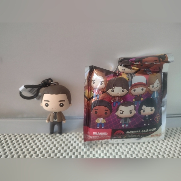Netflix | Toys | Stranger Things Figural Bag Clip Bob Newby Nwt Series ...